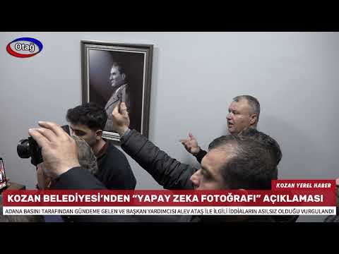 KOZAN BELEDİYESİ’NDEN “YAPAY ZEKA FOTOĞRAFI” AÇIKLAMASI