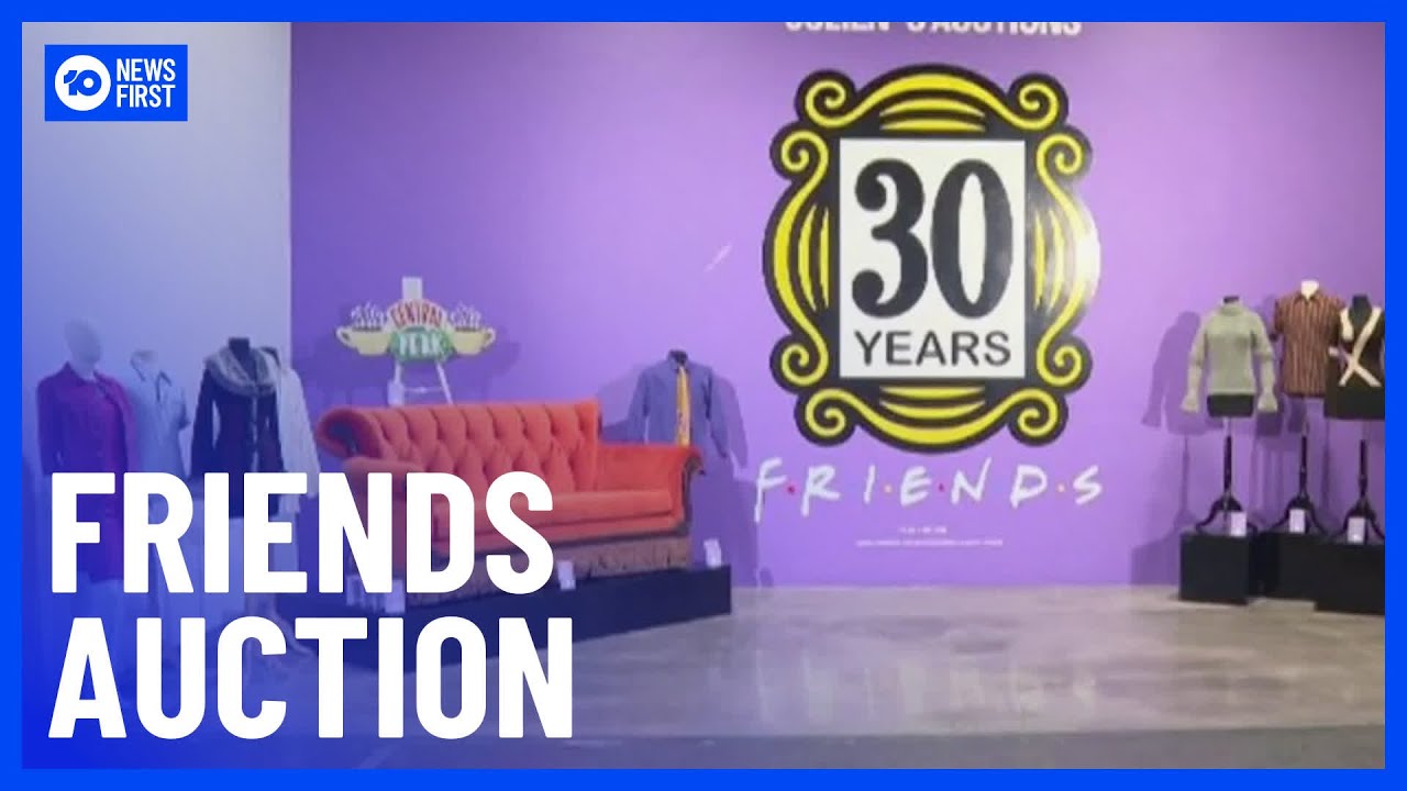 Iconic TV Show ‘Friends’ 30 Year Anniversary Auction | 10 News First ...