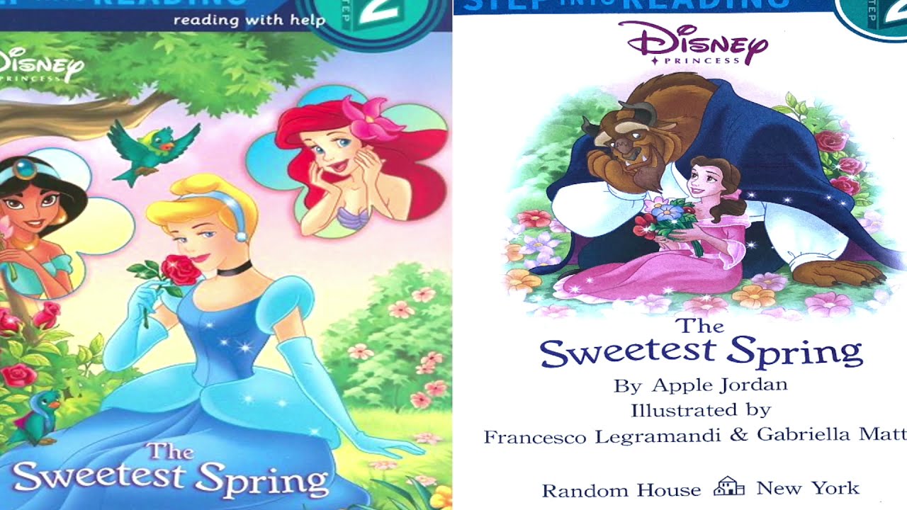 Disney Princess - The Sweetest Spring - Kids read aloud storybook - YouTube