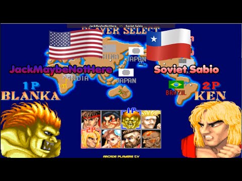 Street Fighter II - The World Warrior JackMaybeNotHere (Usa) vs Soviet ...