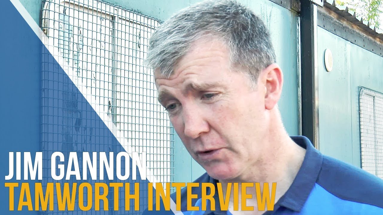 Jim Gannon Post-Match Interview - Tamworth FC - YouTube