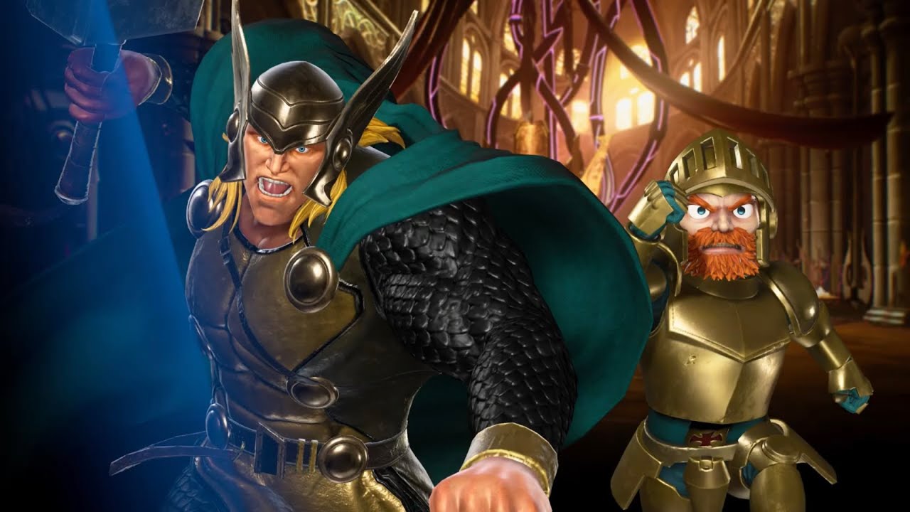 Marvel vs Capcom Infinite: Thor and Arthur arcade playthrough - YouTube