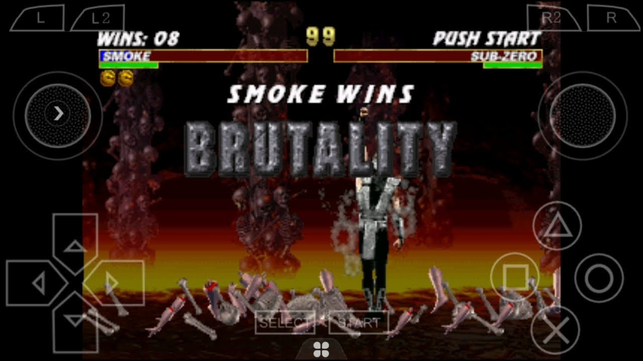 Mortal Kombat Trilogy: PS1 - Smoke Humano (Completo) DESCRIÇÕES ABAIXO ...