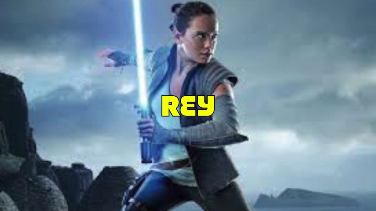 How to draw Rey from Star Wars - YouTube