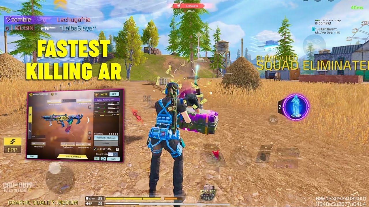 Maddox Is The Fastest Killing AR In Sesaon 6 CODM BR | Best Maddox ...