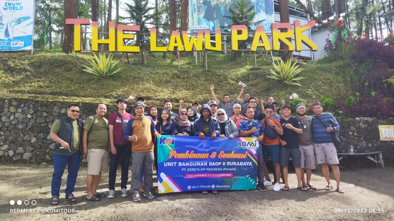 Unit Bangunan, DAOP 8 Surabaya explore Tawangmangu, 8-9 Desember 2023 ...