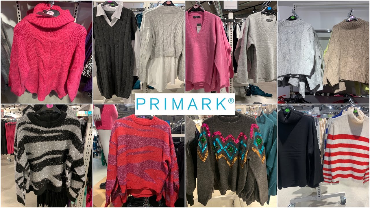 Primark women’s sweaters new collection - December 2022 - YouTube