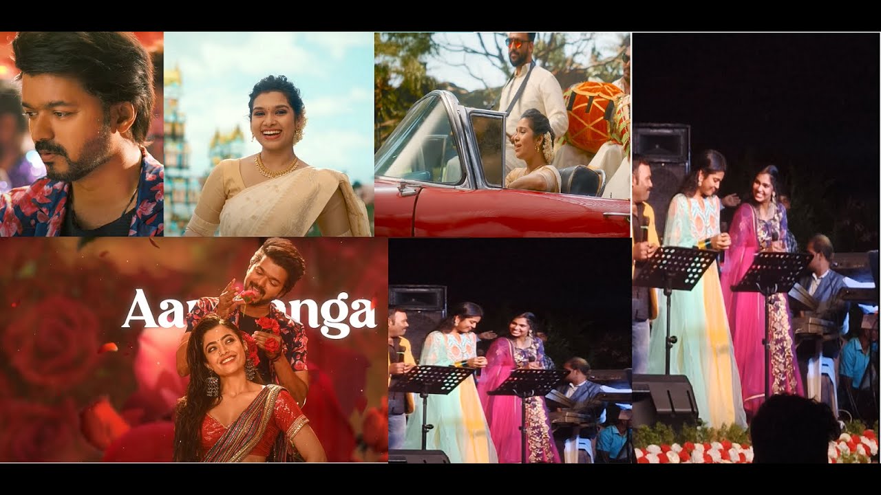 Ranjithame | M M MANASI CUTE LIVE STAGE PERFORMANCE | Varisu Song ...