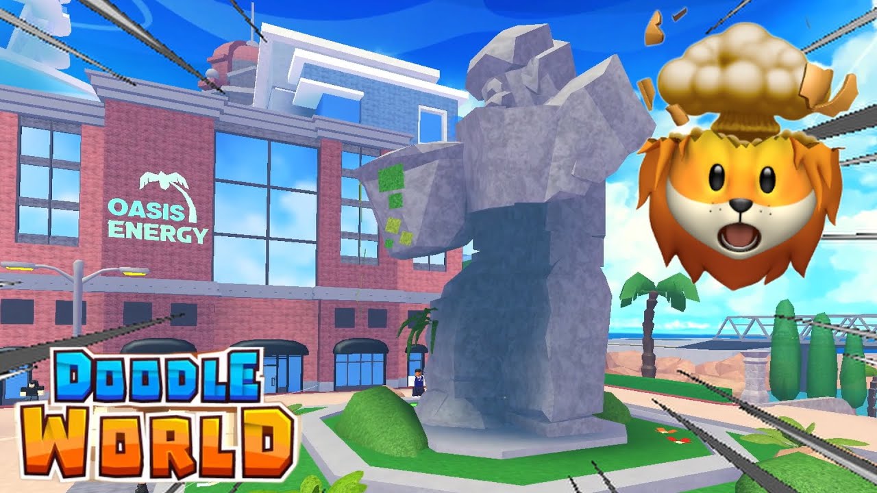 OASIS??!! (Roblox Doodle World) - YouTube