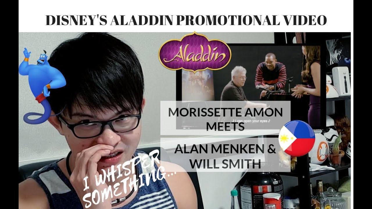 [REACTION] SO HONORED! Morissette Amon meets Will Smith and Alan Menken ...
