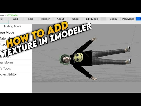 "How To Add Texture In ZModeler" || TUTORIAL | - YouTube