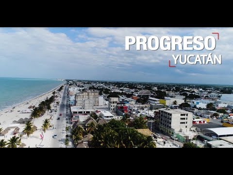 Malecón Internacional del Municipio de Progreso, Yucatán - YouTube