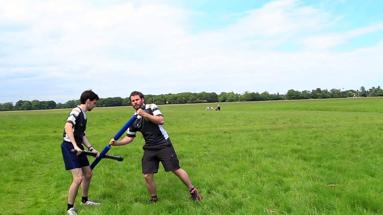Jugger Tutorial Staff 101 Episode 5 - Striking with the Defensive Grip ...