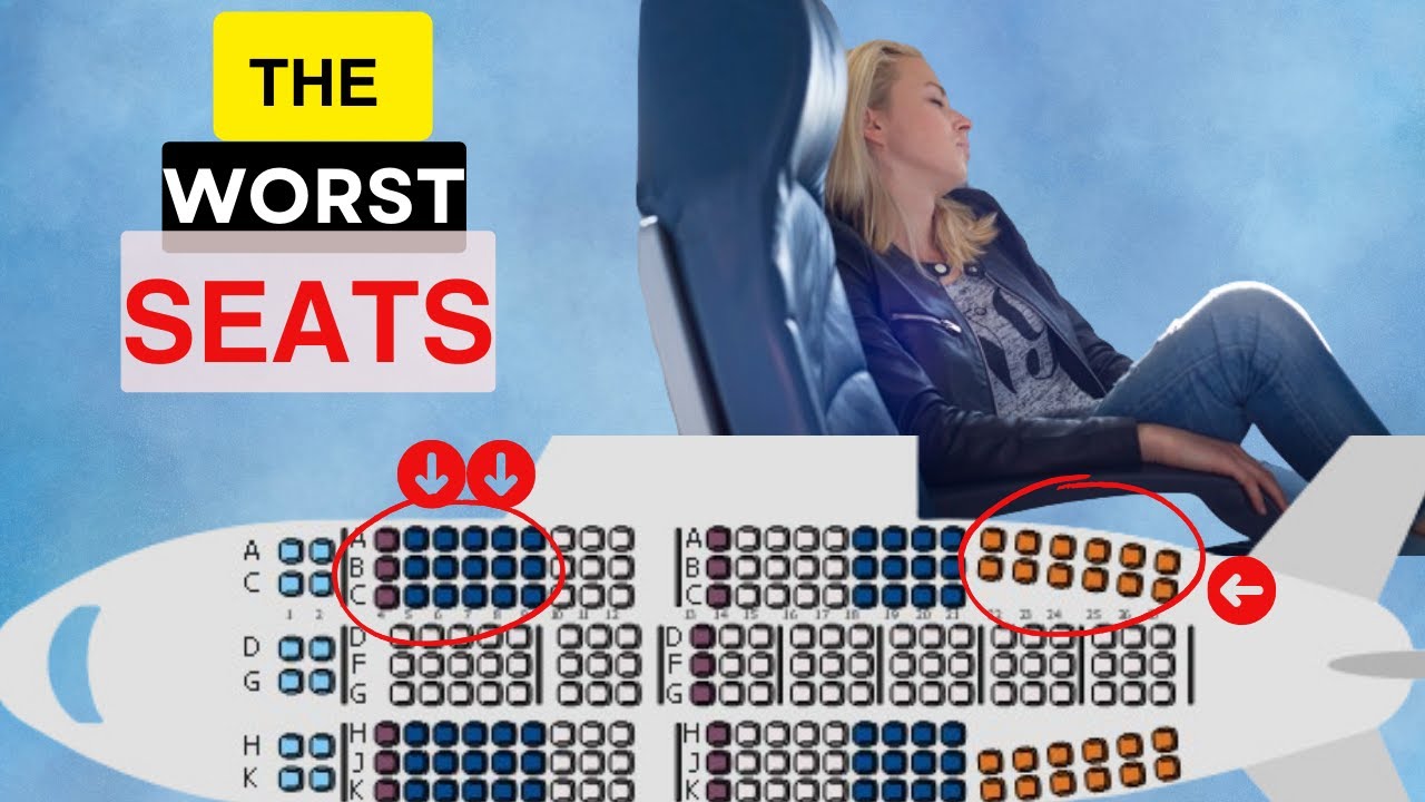 Bad Airplane Seats: Seats That Can Ruin Your Flight - YouTube