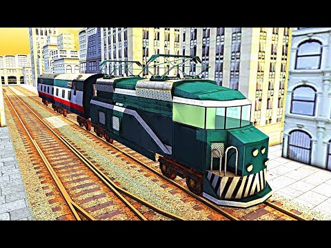New Euro Super Train 2017 - Level 1-4 (Android Game) - YouTube