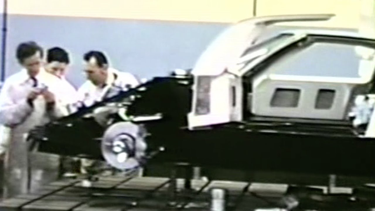 Ford GT40 Chassis Construction at Abbey Panels - YouTube