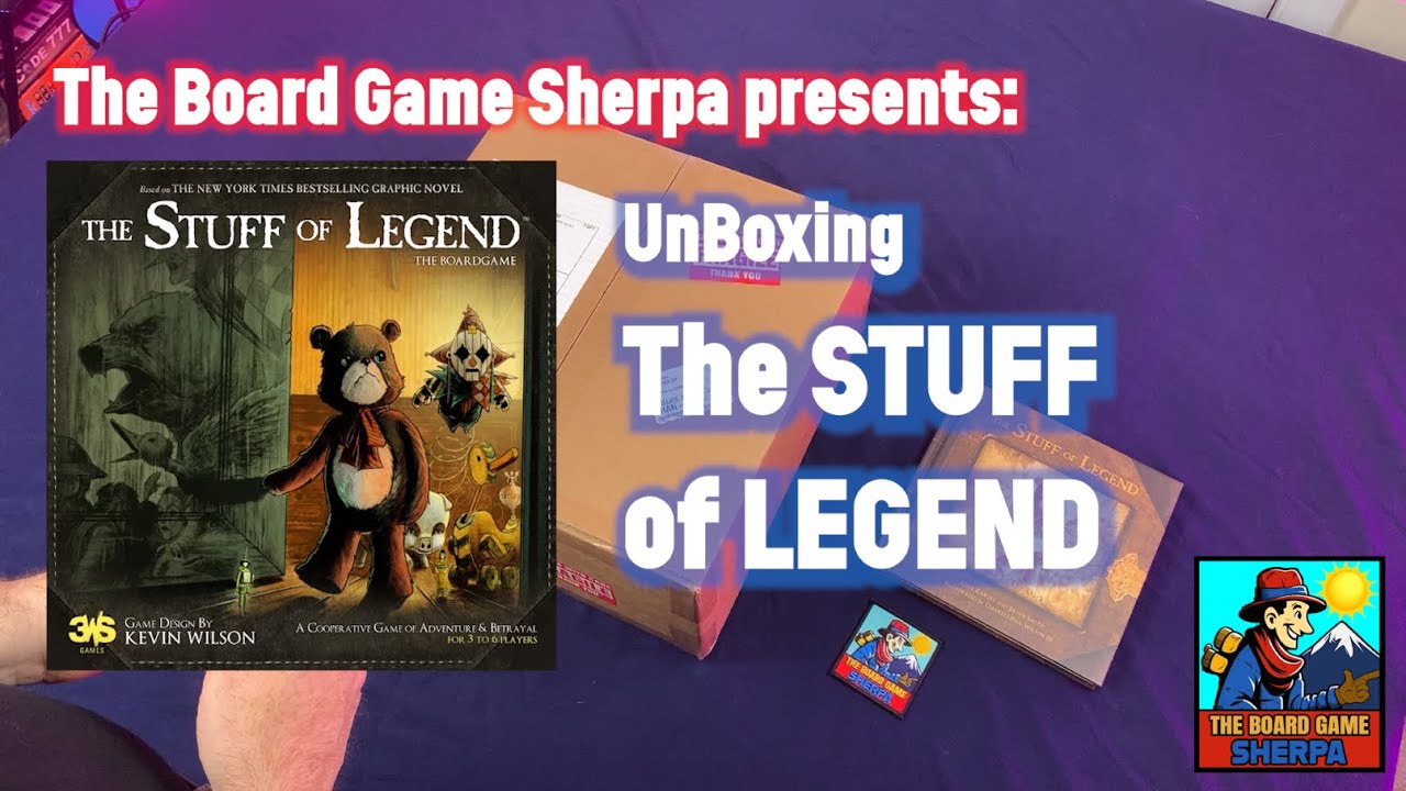 The Stuff of Legend - Boogeyman Edition By 3WS Games - Unboxing ...