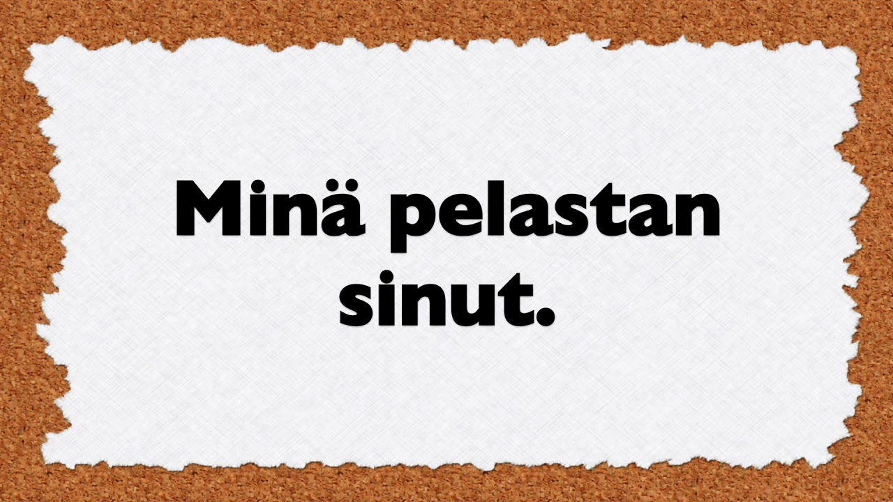 Huuda minua avuksi hädän päivänä. Minä pelastan sinut - YouTube