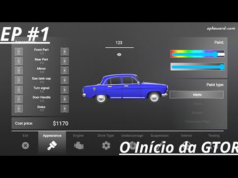 o Início da Empresa de Construção de Carros GTOR ( Car Company Tycoon ...