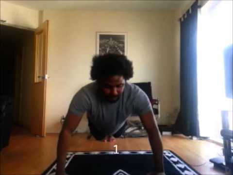 7 Weeks to 100 Push-ups: Week 5 - Monday - YouTube