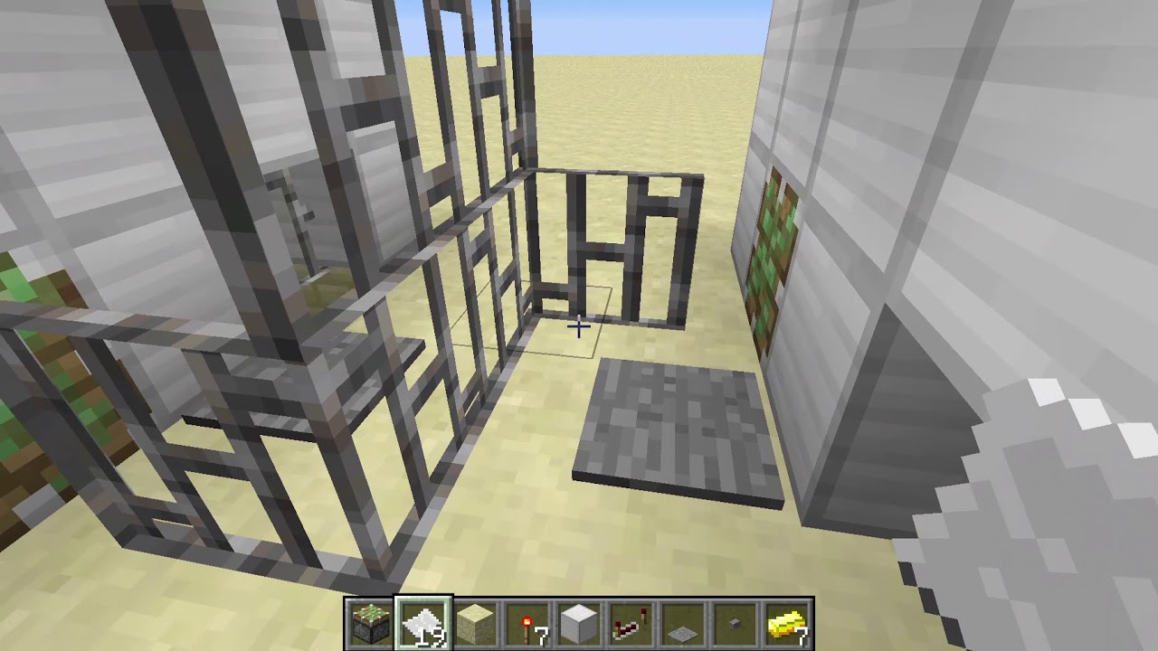 Minecraft Mechanizmy 2 - Bramka / Turnstile - YouTube