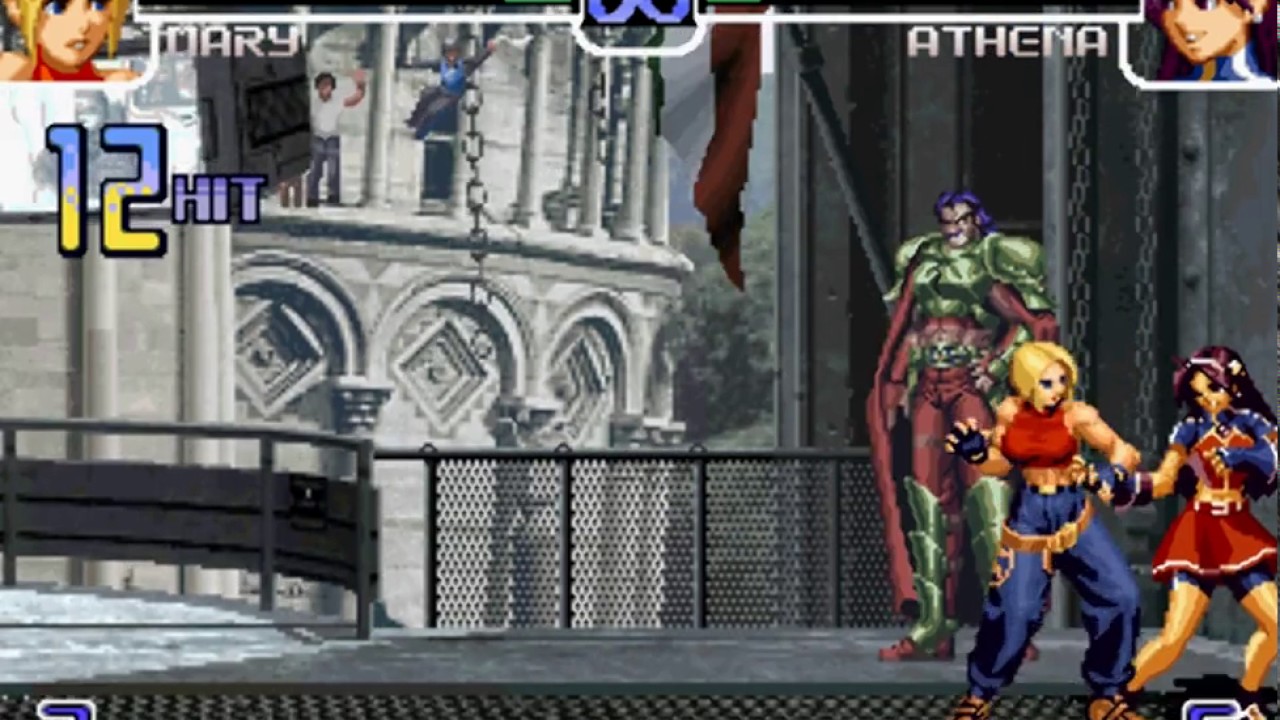KOF2002 MARY CLONE BUG - YouTube