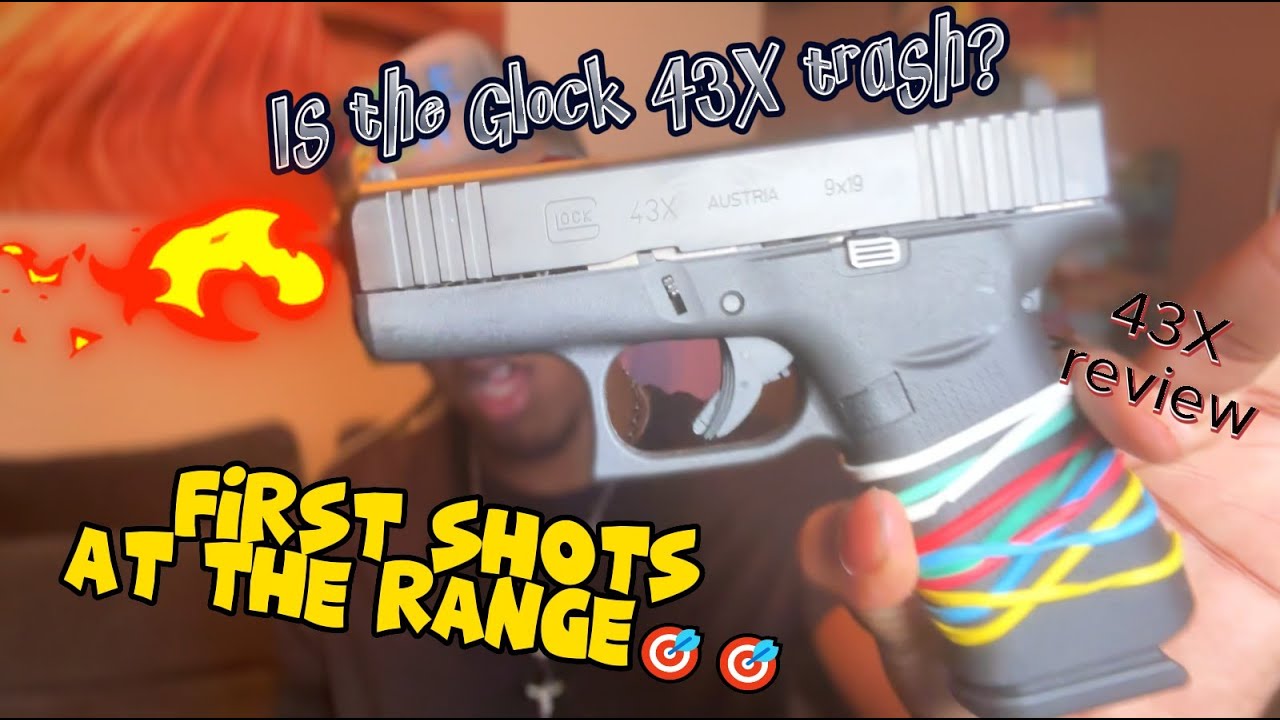 Glock 43X Review (First Shots) - YouTube