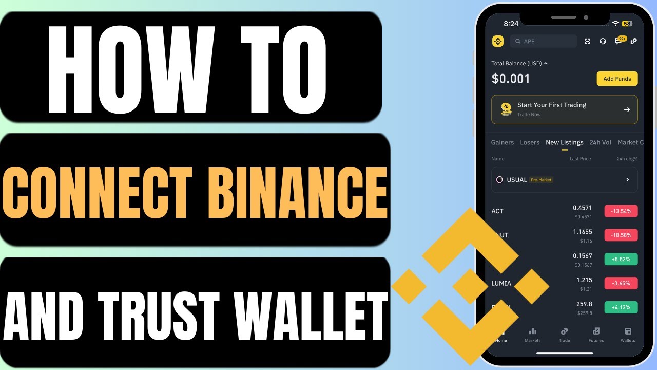 How To Connect Binance & Trust Wallet | Quick & Easy - YouTube