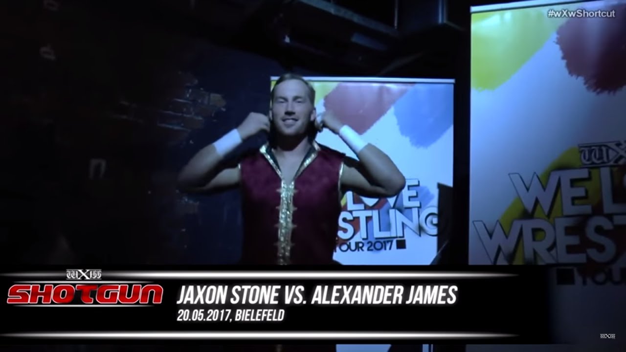 Alexander James vs. Jaxon Stone (wXw 20.05.2017) - YouTube