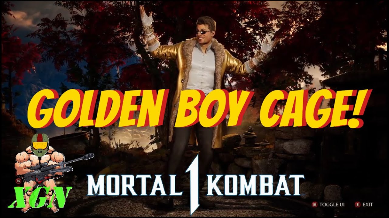 Mortal Kombat 1 how to unlock Johnny Cage Golden Boy skin! - YouTube