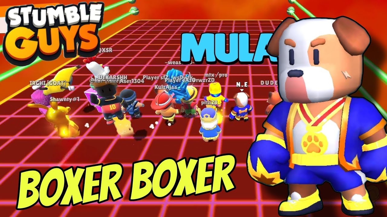 Boxer Boxer 🥊 Legendary Skin | Block Dash LEGENDARY gameplay - Stumble ...