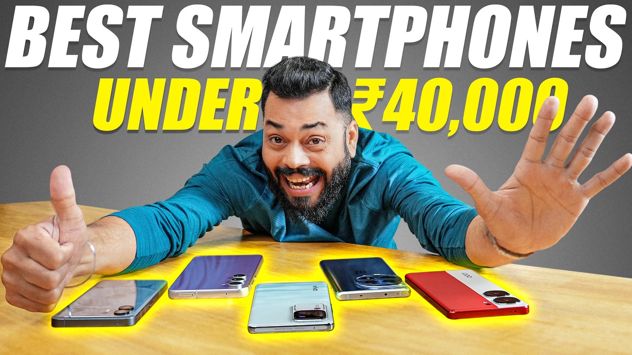 Top 5 Best Smartphones Under ₹40000 Budget ⚡ April 2024 - YouTube