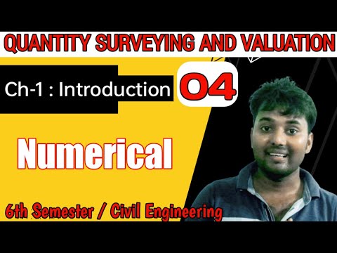 QSV / Quantity surveying and valuation civil engineering 6th semester ...