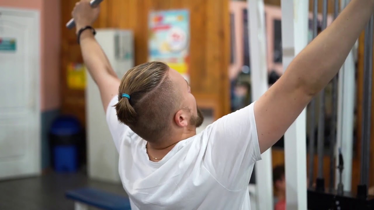 Lat pull down and exercise for upper chest | Workout Wherever You are ...