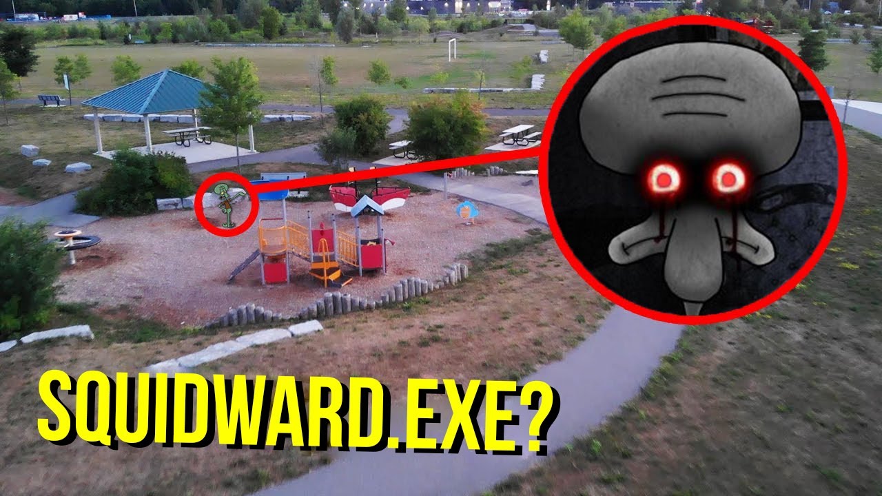 I FOUND SQUIDWARD.EXE IN REAL LIFE!! (HE CAME TO MY HOUSE) - YouTube