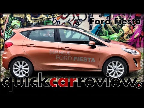 Ford Fiesta 1.0 l Ecoboost 2018 Review | Test Drive | Driving Report ...