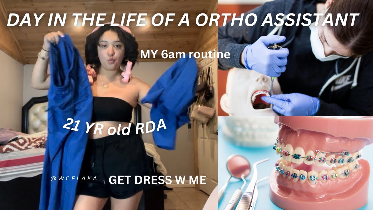 DAY IN THE LIFE OF AN ORTHO ASSISTANT vlog - YouTube