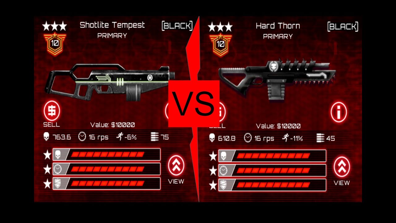 SAS 4 BLACK TEMPEST VS BLACK HARD THORN (SPOILER: TEMPEST IS BETTER ...