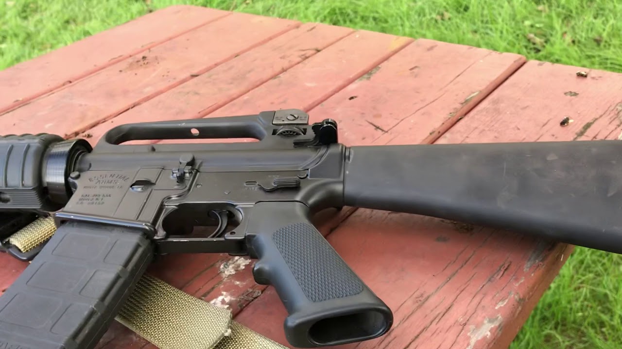 More in depth with the A2 Ar15 Battle rifle - YouTube