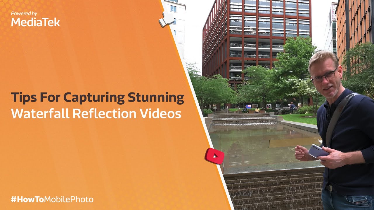 Capturing Exquisite Waterfall Reflection Videos | Smartphone ...