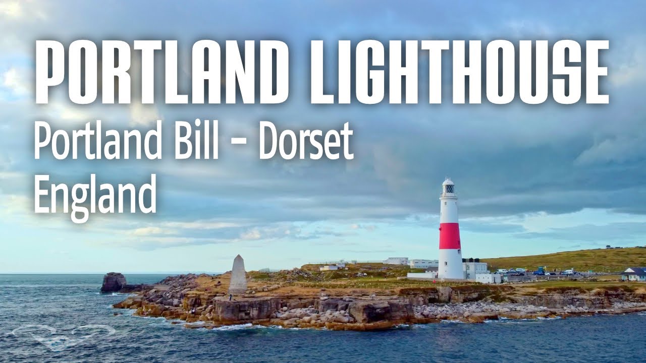 Portland Bill Lighthouse - Portland Bill - Dorset - UK (Cinematic Drone ...