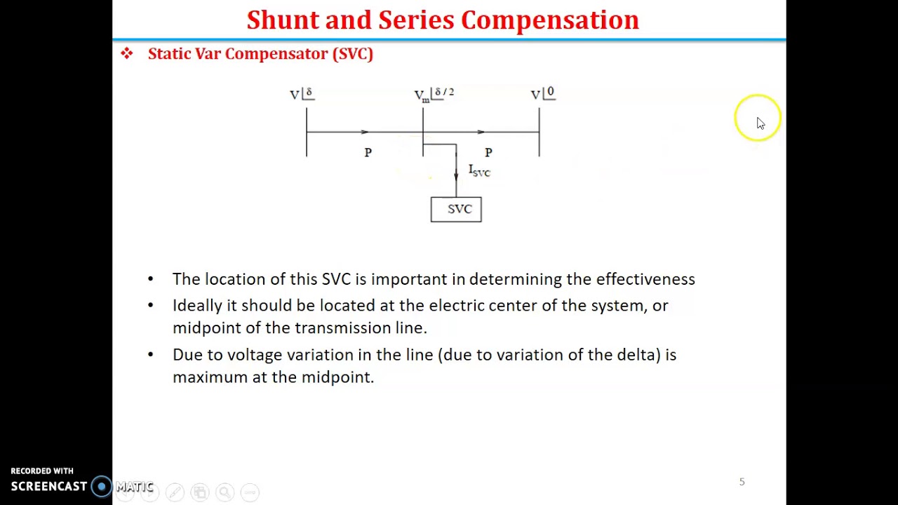 Flexible AC Transmission System #FACTS - SVC - YouTube