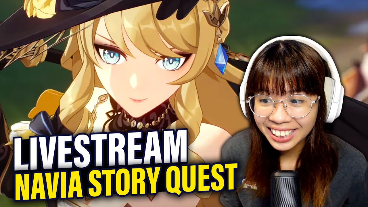 NAVIA STORY QUEST PLAYTHROUGH! | Genshin Impact - YouTube