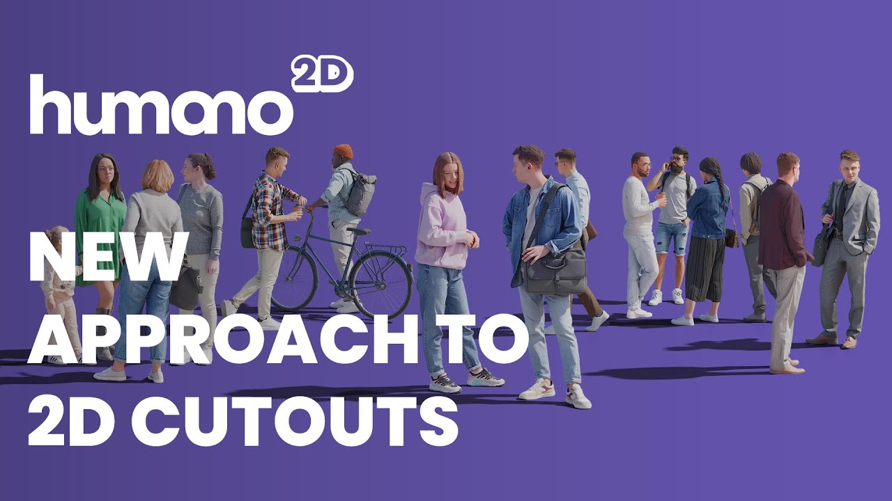 Humano 2d - New way to add people 2d cutouts into visualizations in ...
