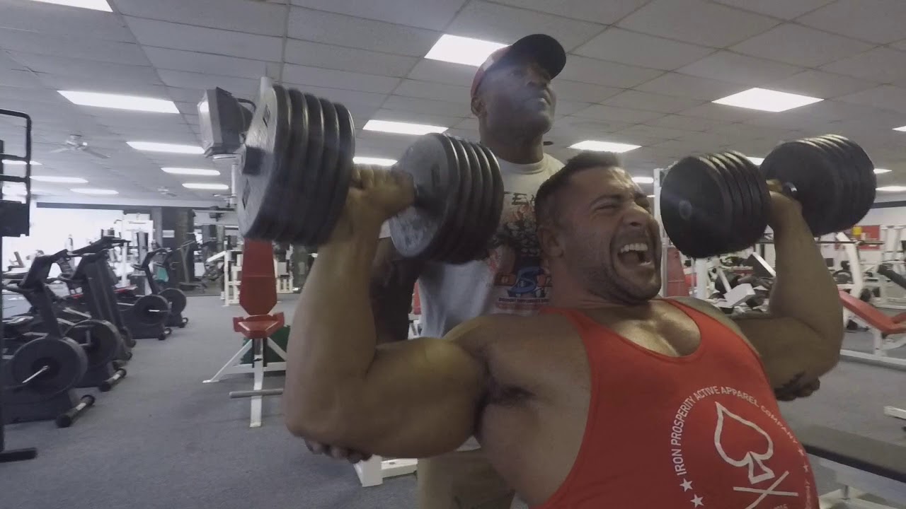 SHOULDERS with 2008 202lb 7th Place MR. OLYMPIA IFBB Pro Curtis Bryant ...