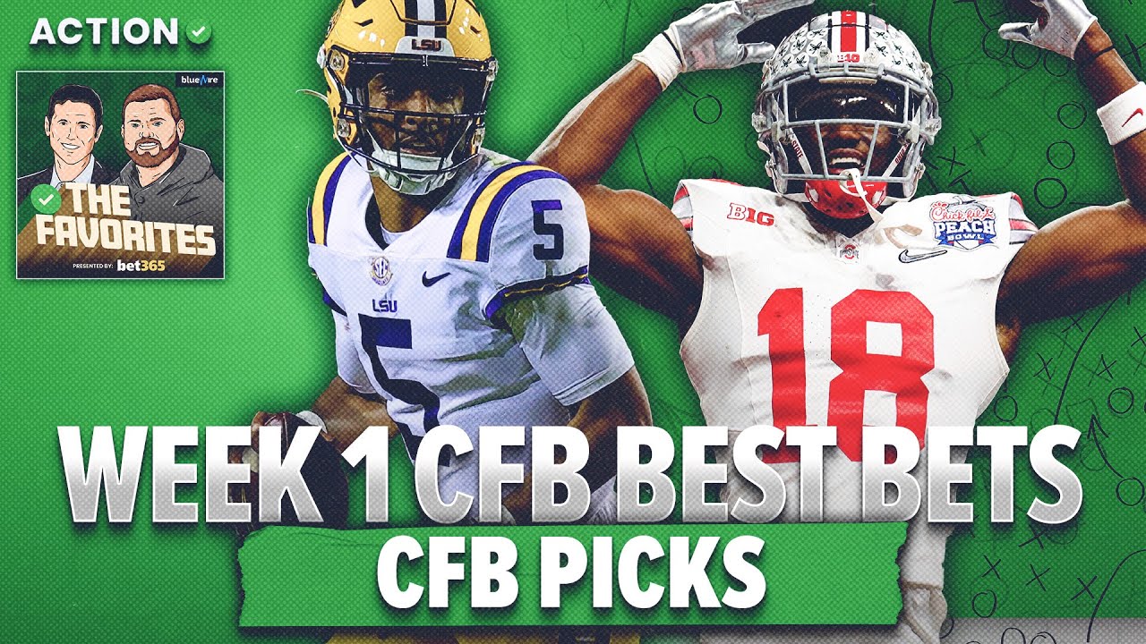 The BEST Week 1 College Football Bets & Underdogs! | CFB Picks ...