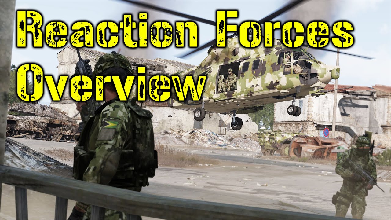 Arma 3 Reaction Forces CDLC Overview - YouTube