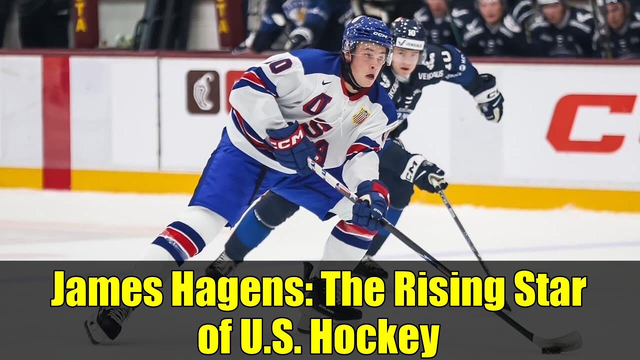 James Hagens: The Rising Star of U.S. Hockey - YouTube
