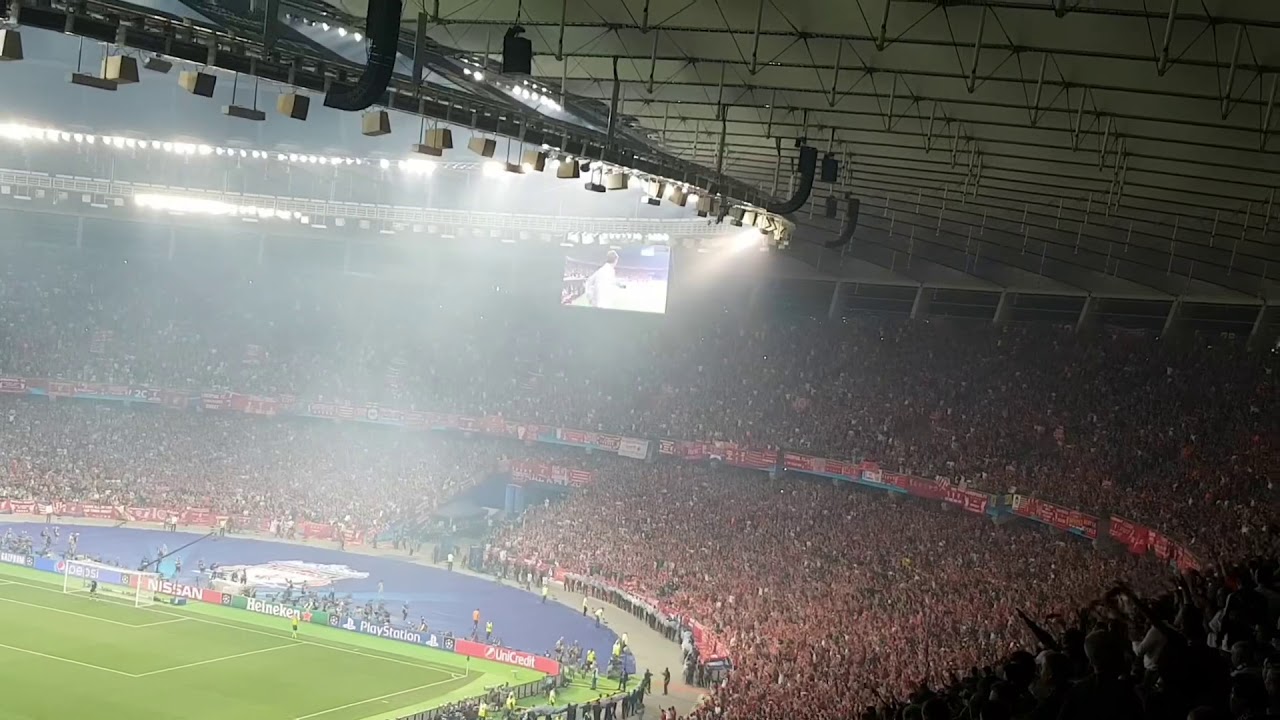 Liverpool Fans - Allez Allez Allez UCL Final 2018 - YouTube