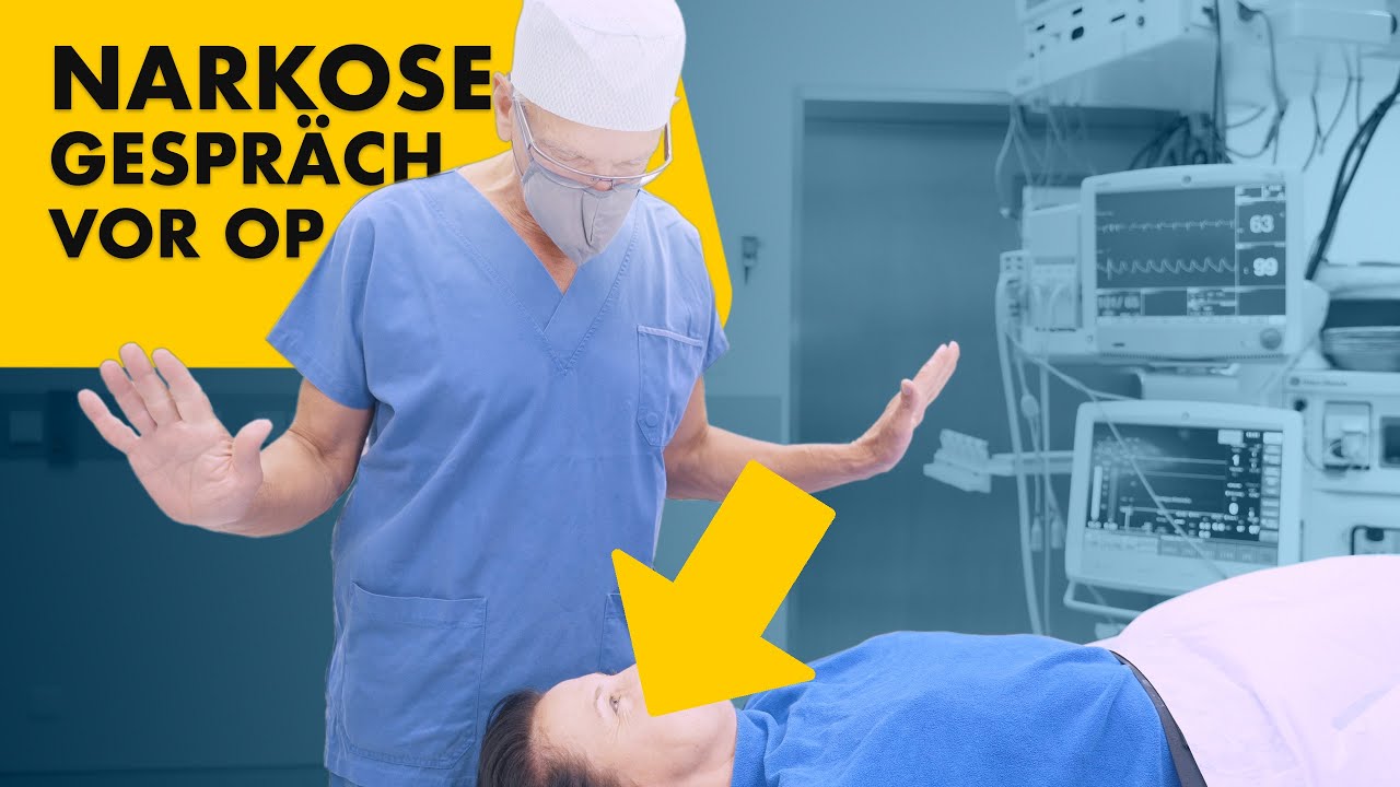 Wie läuft das Narkose Vorgespräch vor einer OP ab? - YouTube